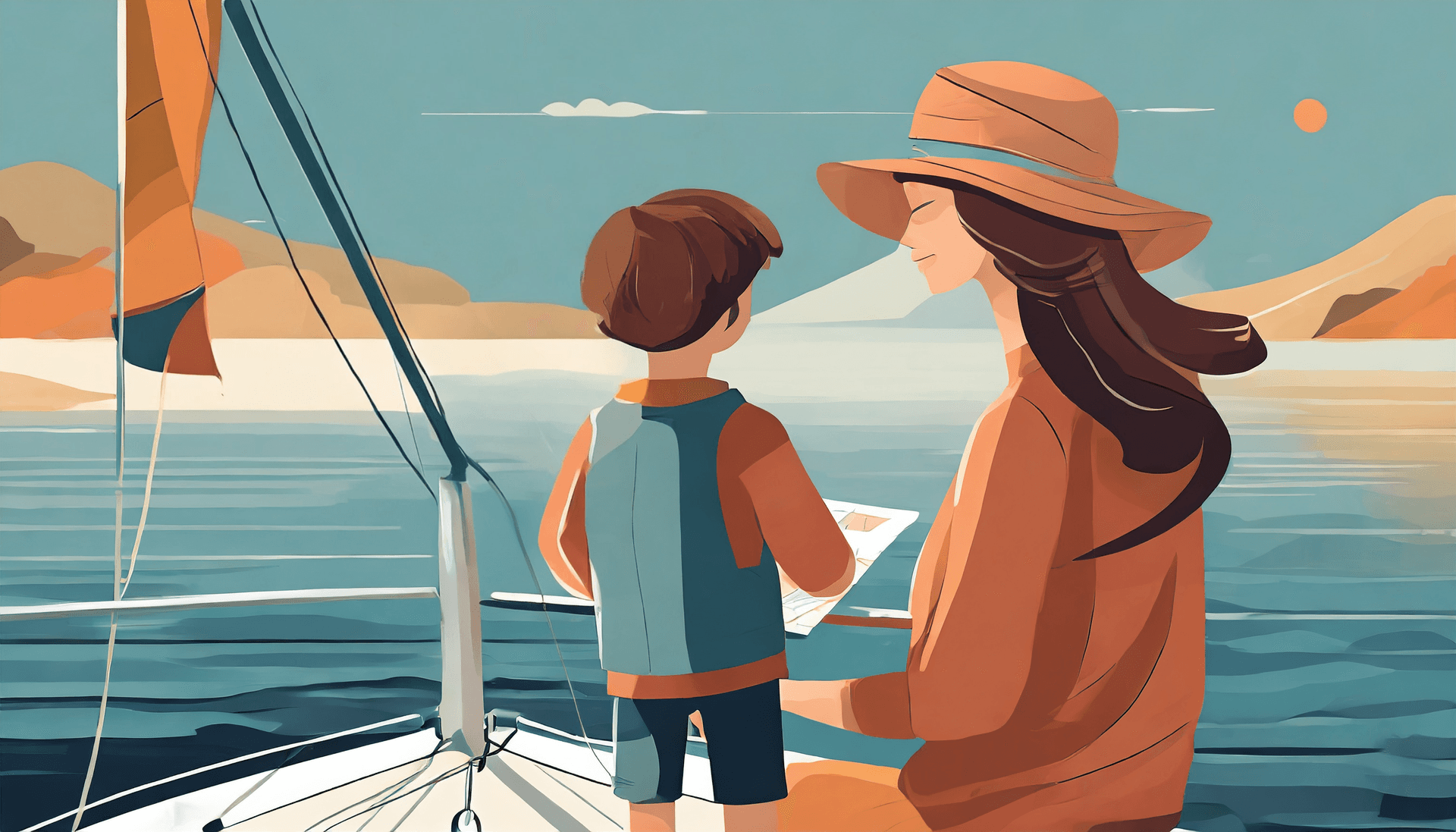 Navegar con niños: 10 actividades para enriquecer su aventura